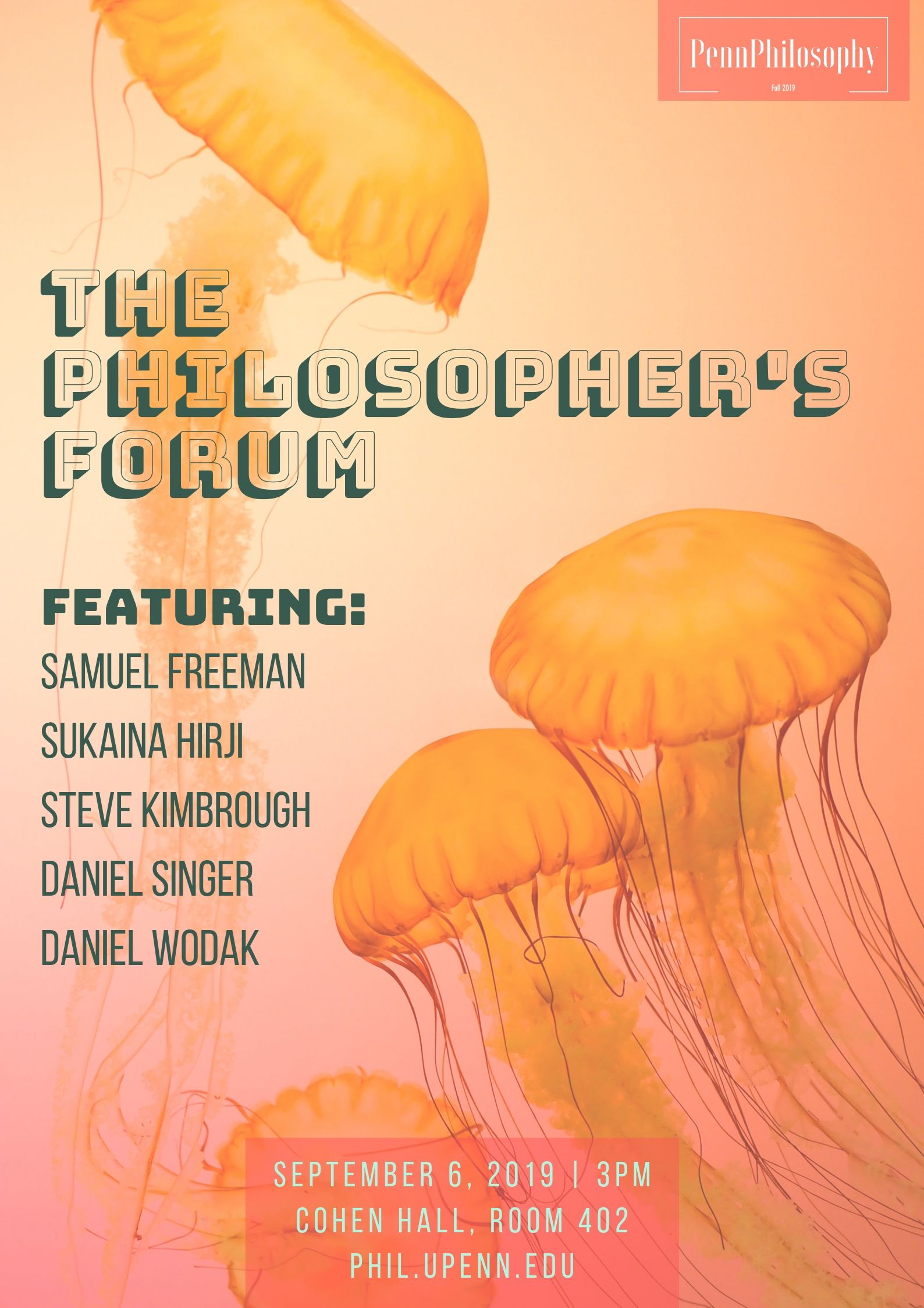 Philosopher's Forum | Department of Philosophy